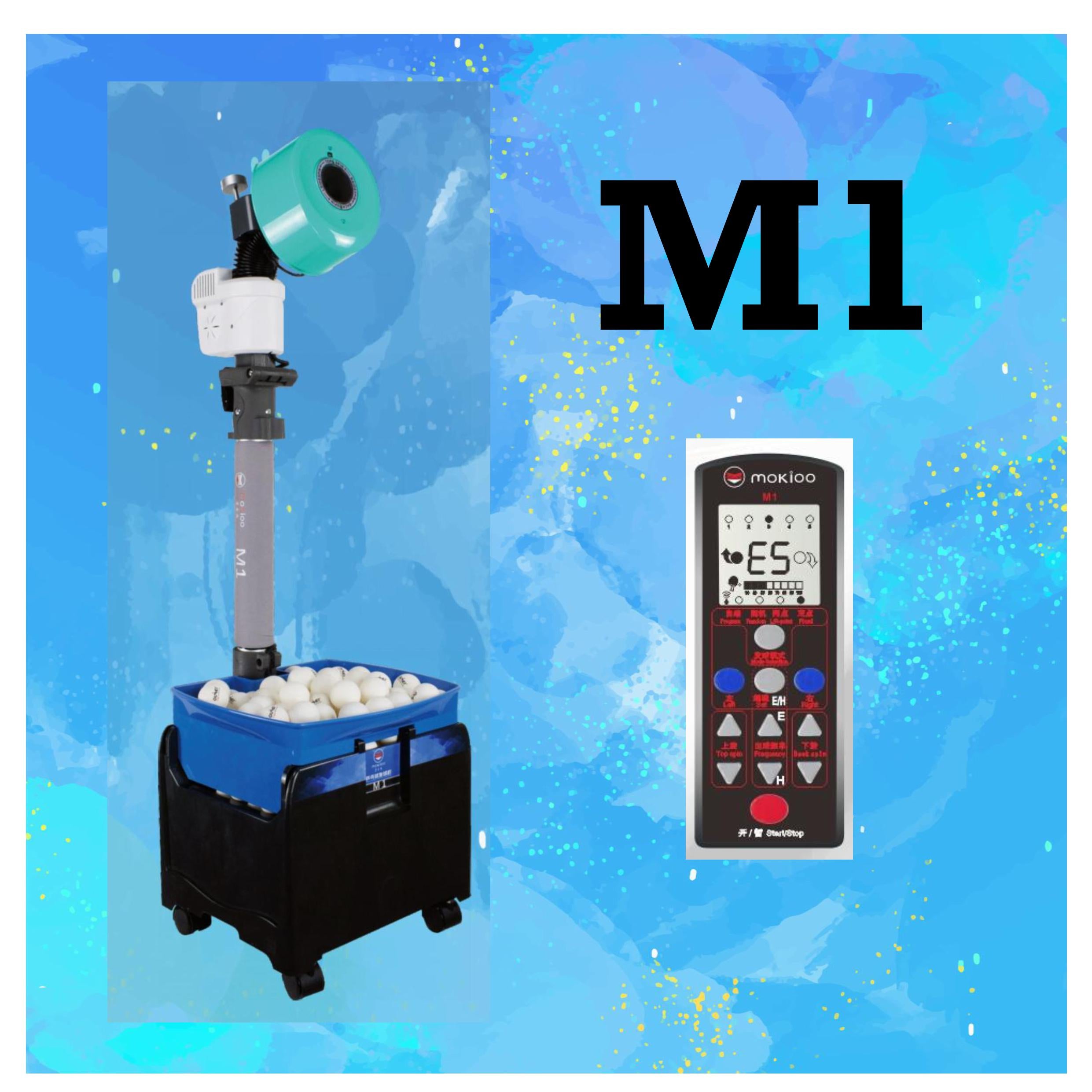 OUKEI M1 TABLE TENNIS ROBOT (奧奇M1發球機) – Winning Sports Table Tennis