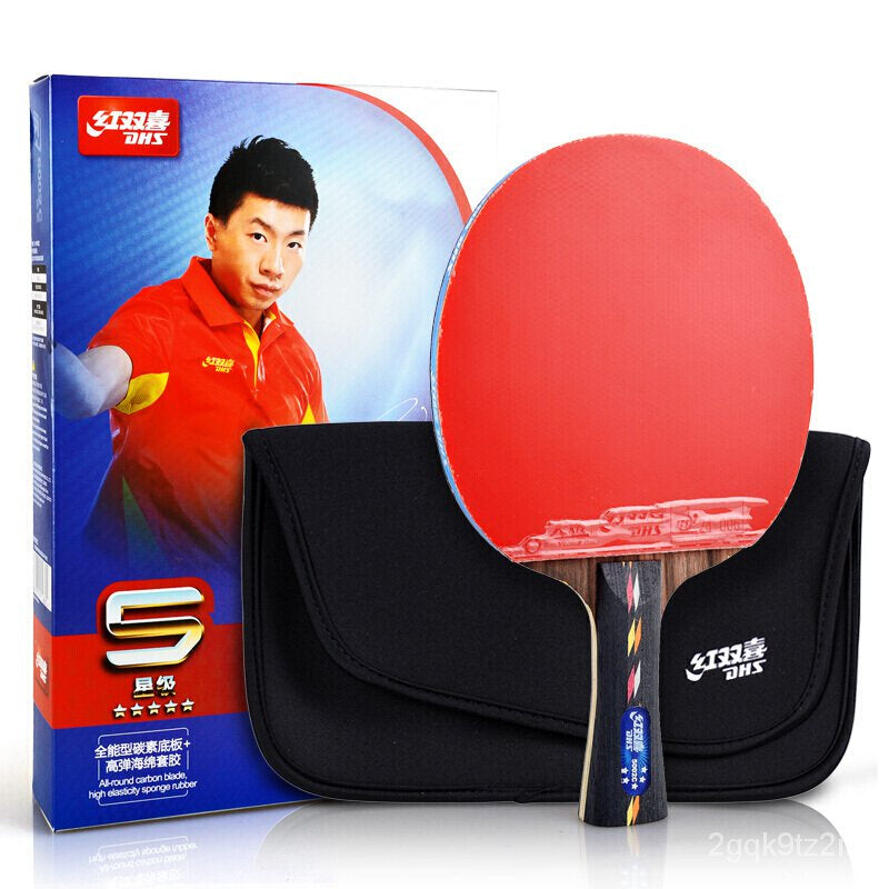 DHS 5002 5-STAR RACKET (紅雙喜5002 5星套拍) – Winning Sports Table Tennis