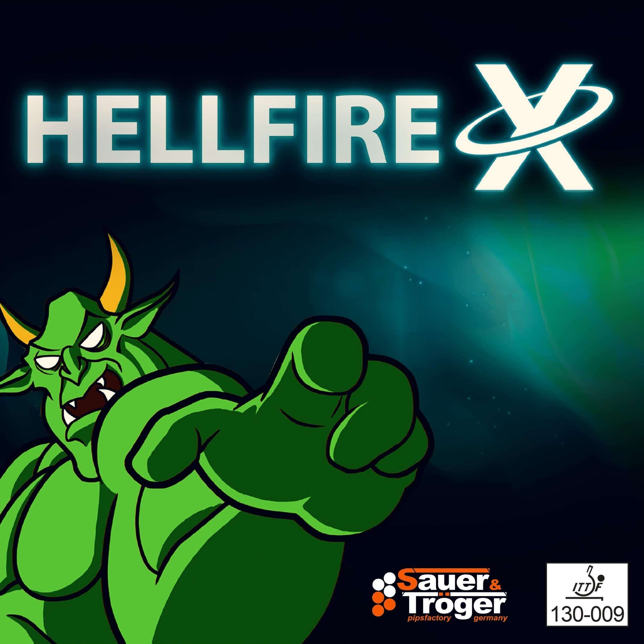 SAUER & TROGER HELLFIRE X (SAUER & TROGER地獄火) – Winning Sports Table Tennis